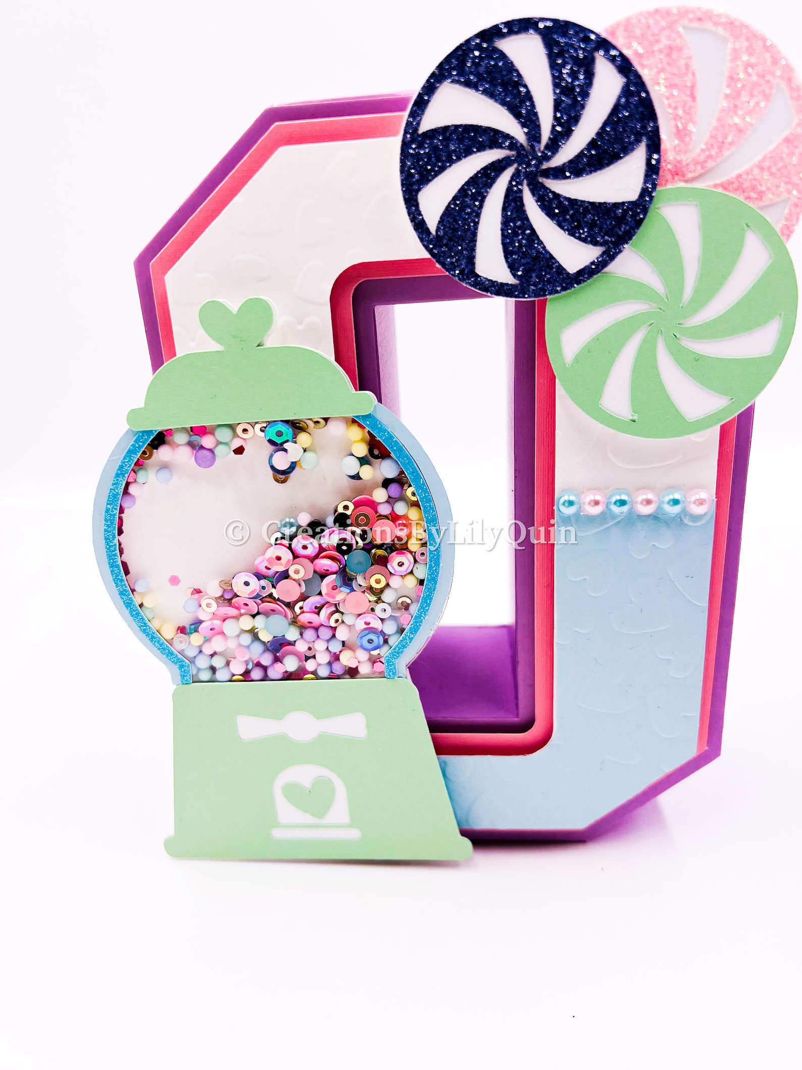 Candy Theme 3D Letters - Etsy