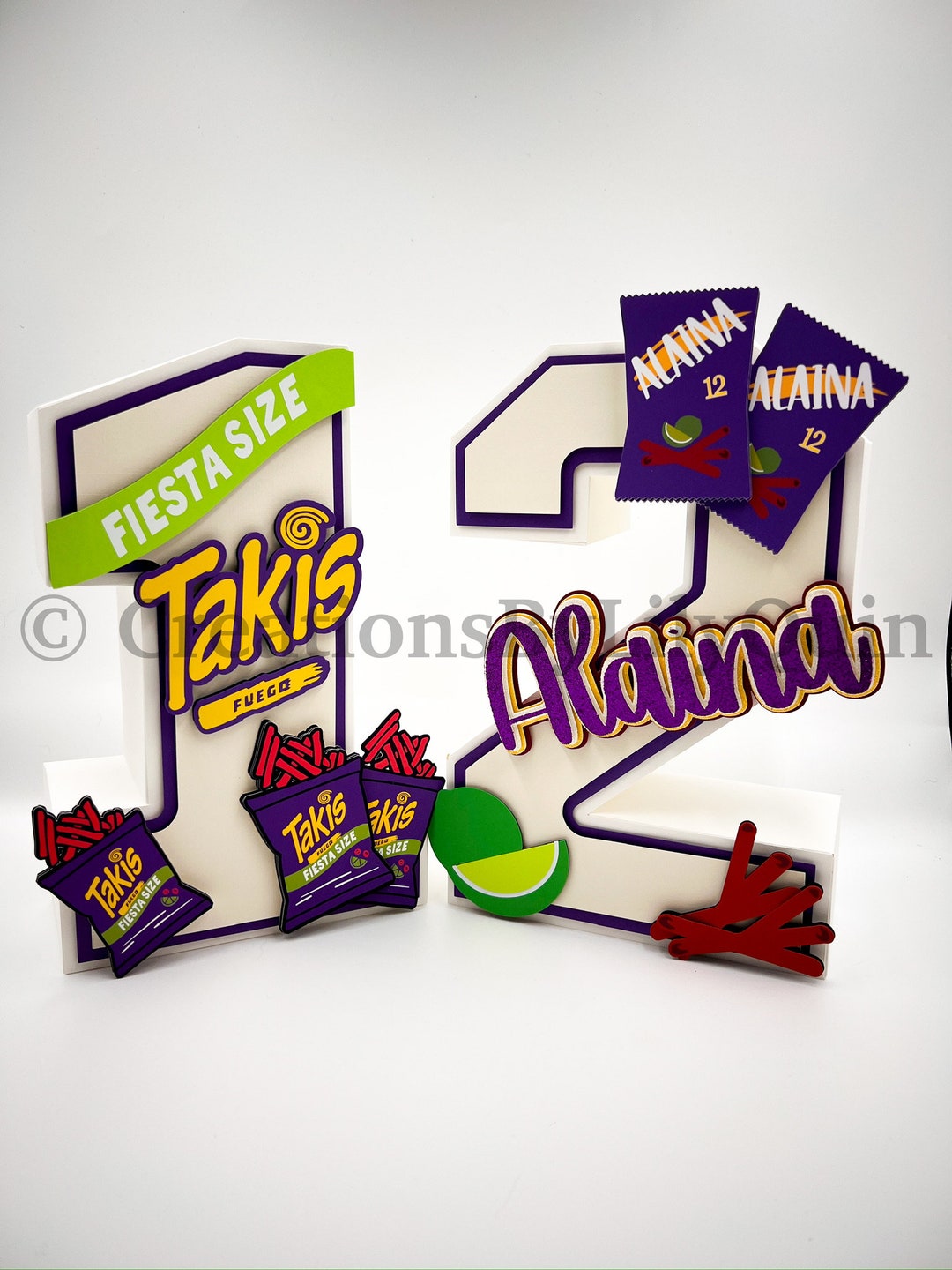Takis 3D Letters, Takis Theme, Takis Party Decor, Takis Birthday Decor ...
