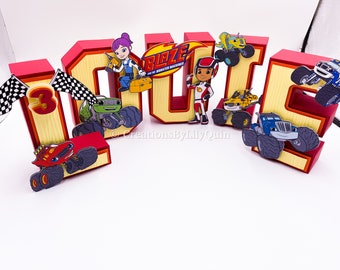 Blaze and the Monster Machines - Etsy