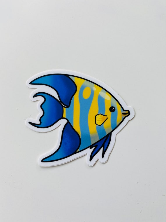 Paper & Party Supplies Stickers Coral Reef Fish Fish Stickers ...