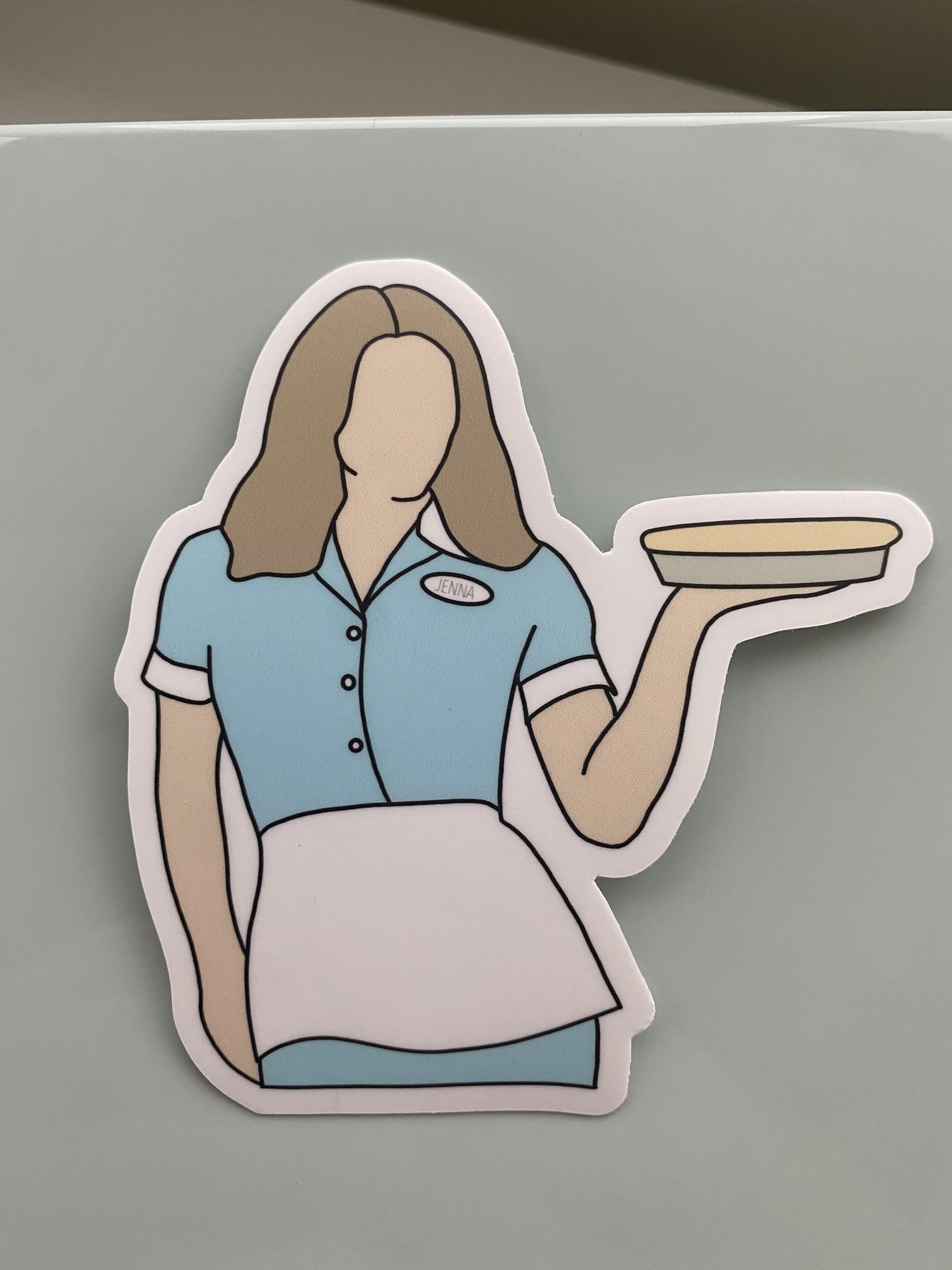 Jenna From Waitress Sticker Musical Theatre Sticker | Etsy