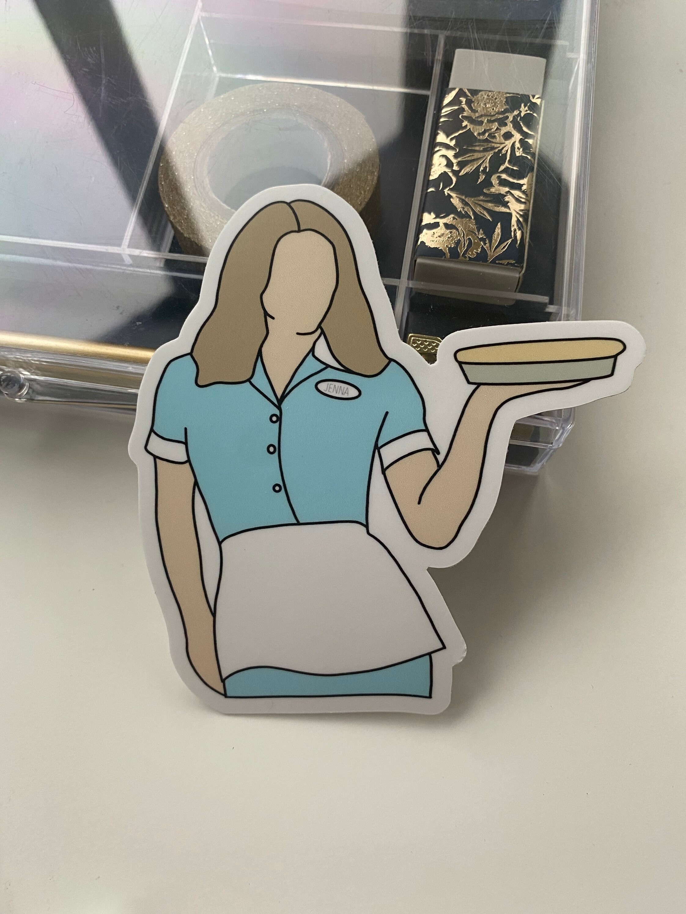 Jenna From Waitress Sticker Musical Theatre Sticker | Etsy