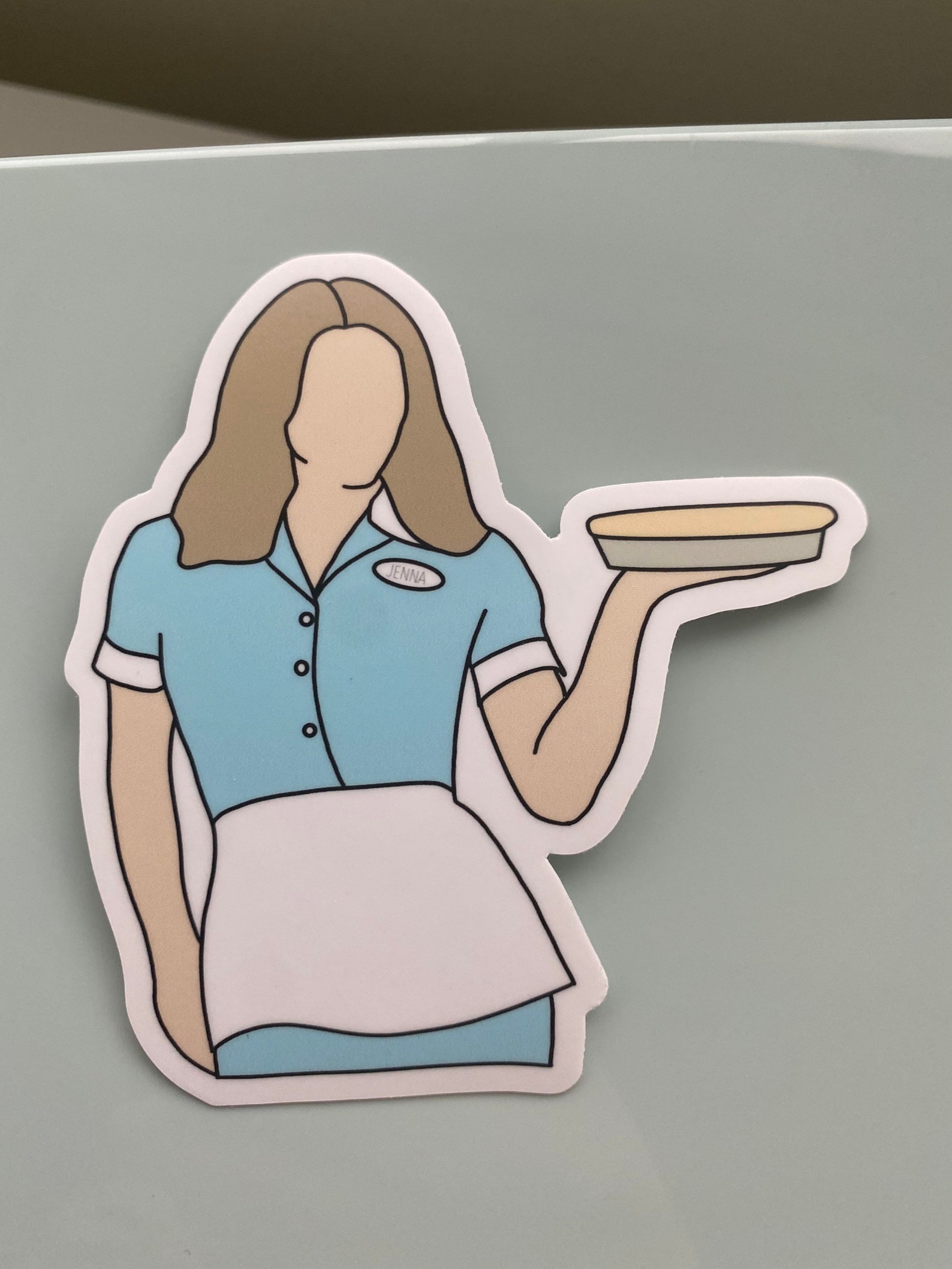 Jenna From Waitress Sticker Musical Theatre Sticker | Etsy