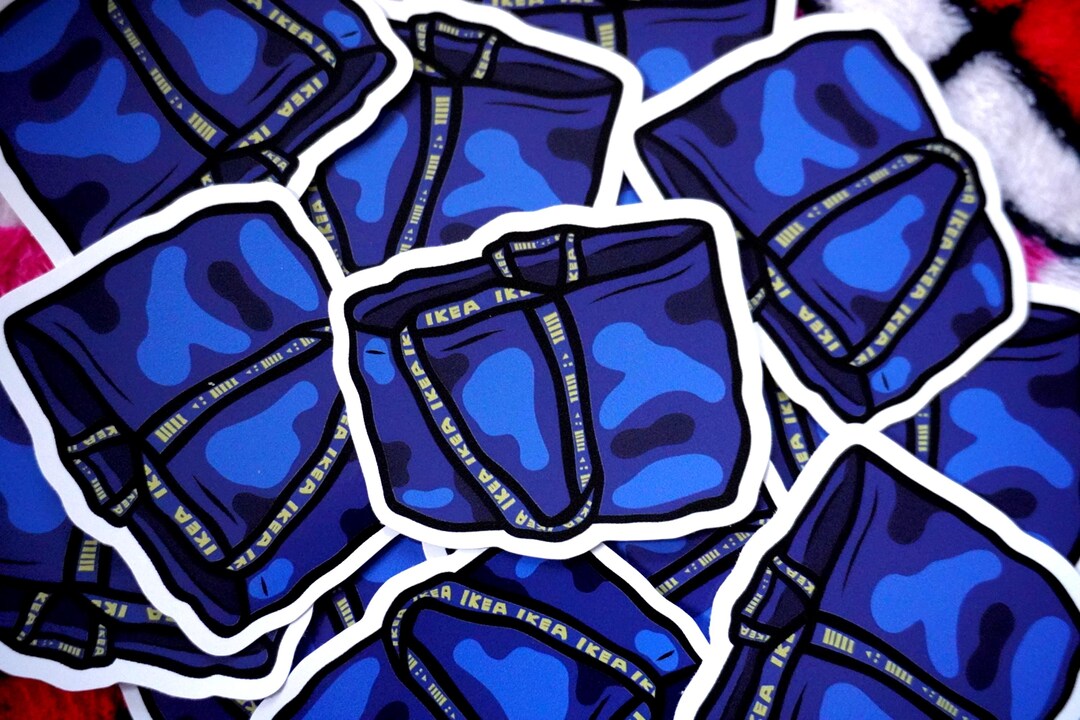 Shopping Bag Sticker - Etsy