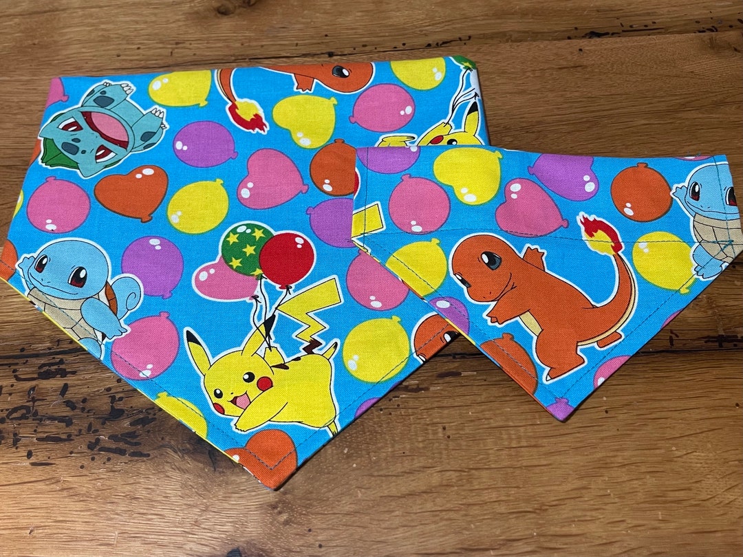 Pokemon Inspired Party Time Birthday Bandana, Balloons and Confetti ...