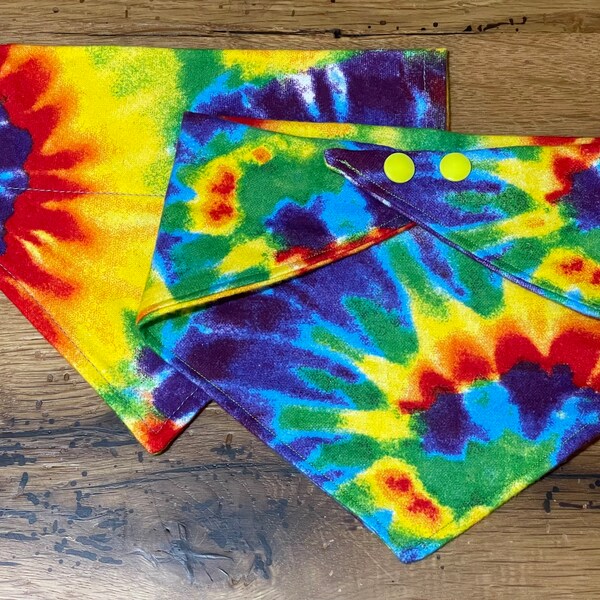 Tie Dye Bandana - Etsy