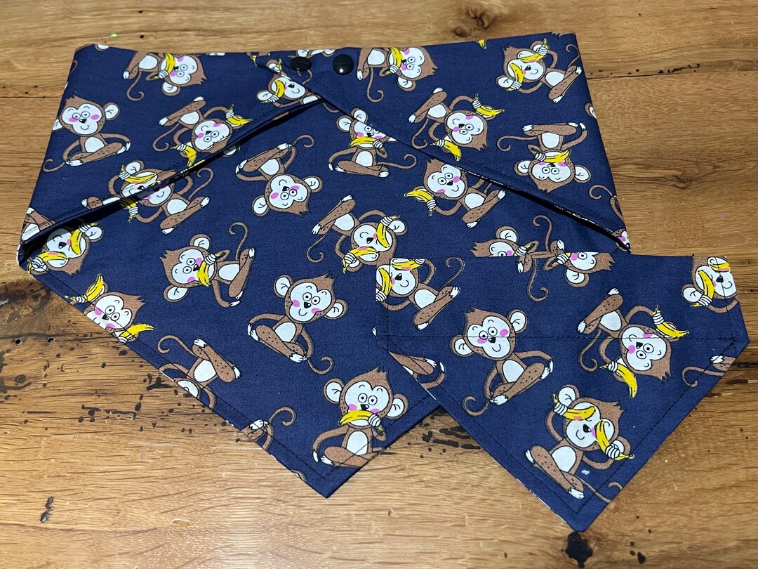 Monkey Buisiness Bandana, Monkeys and Bananas, Monkeys Everywhere, Snap ...