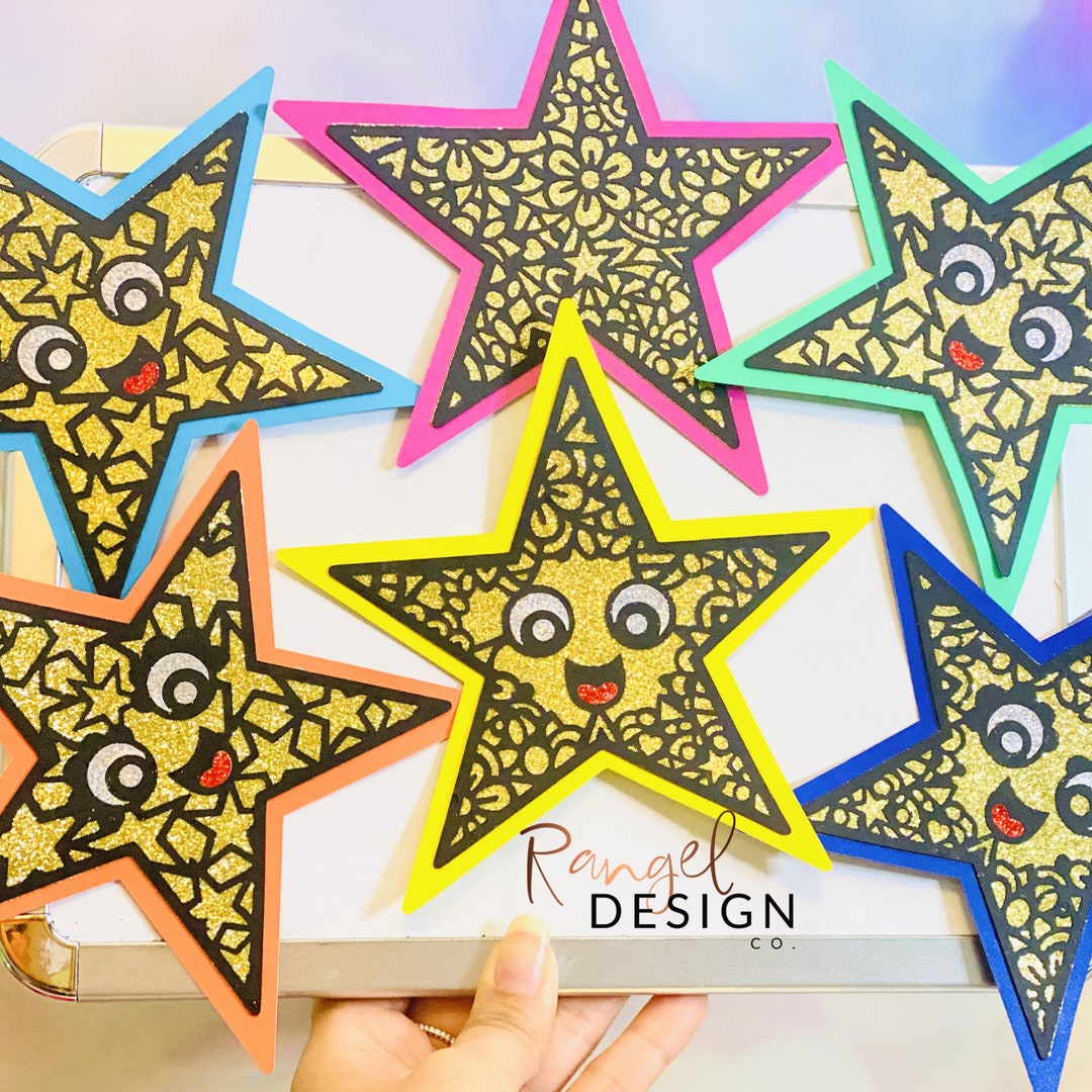 ESL Mandala 6 Star Cut Outs Reward/props Props for Teaching English ...