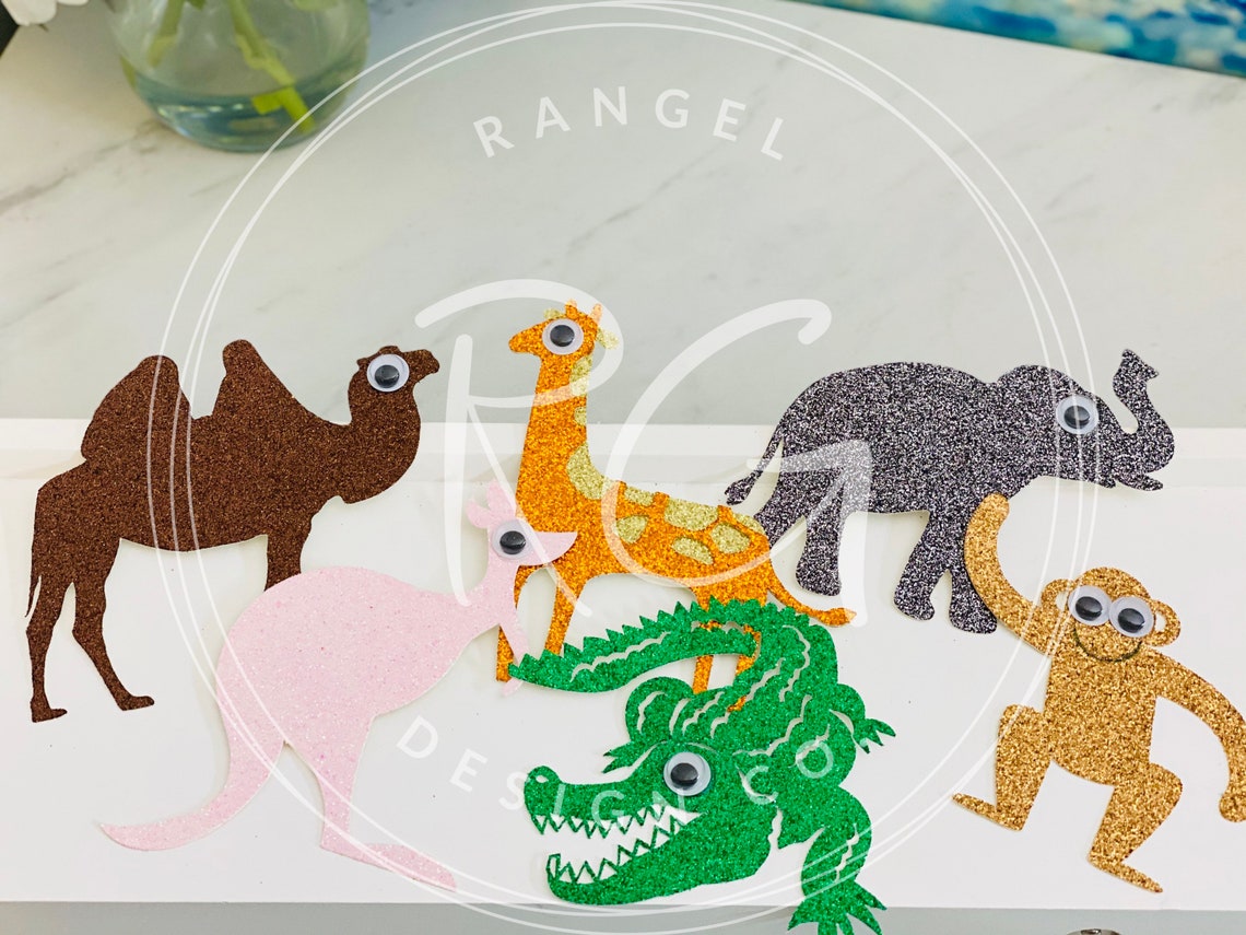 Zoo Animals Teaching Reward/props - Set of 6 - Props for Teaching ...