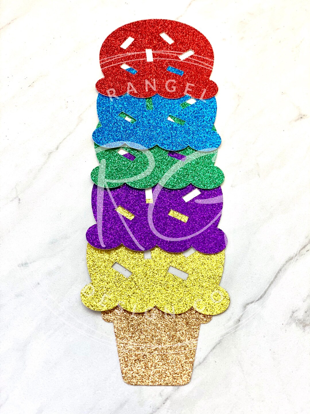Colorful Ice Cream Teaching Reward/props - Set of 5 - Props for ...