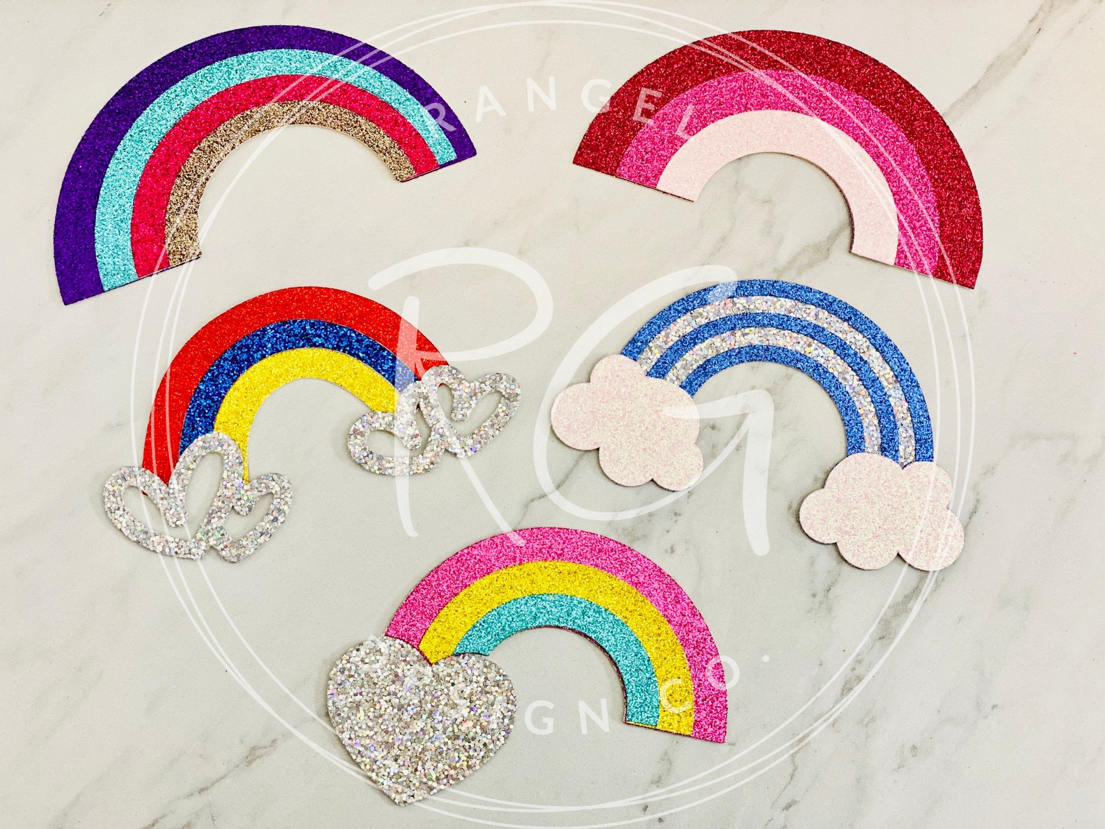 Rainbow Teaching Reward/props - Set of 5 - Props for Teaching English ...