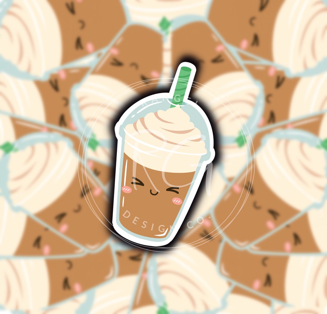 Happy Frappuccino Stickers - Etsy