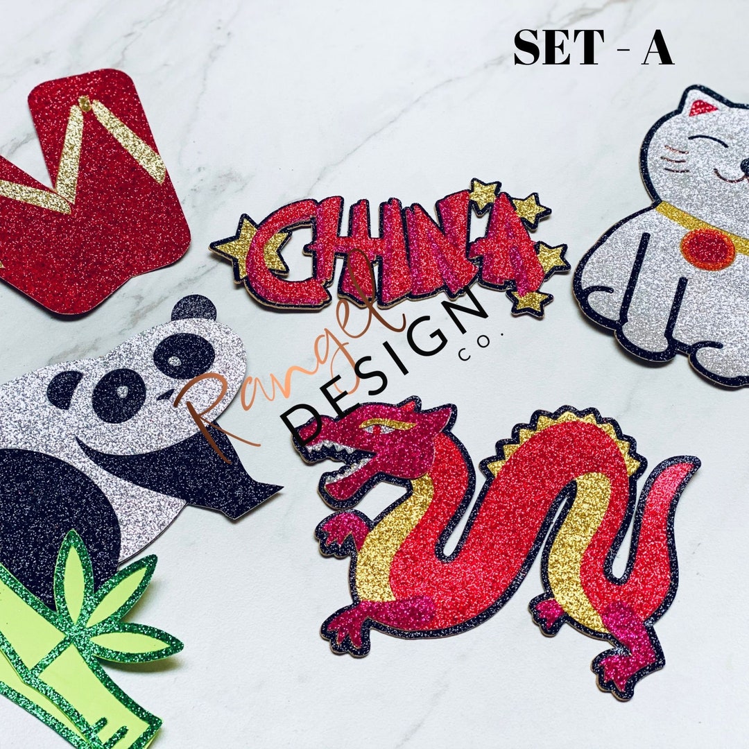 Chinese Theme Reward Props - SET A - Props for Teaching English Online ...