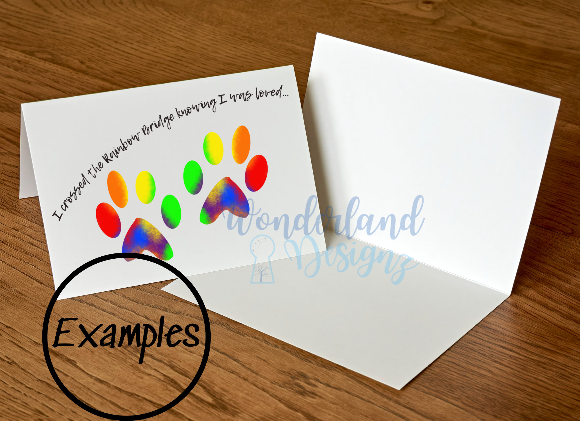 Rainbow Bridge I Crossed the Rainbow Bridge Knowing I Was Loved Digital ...