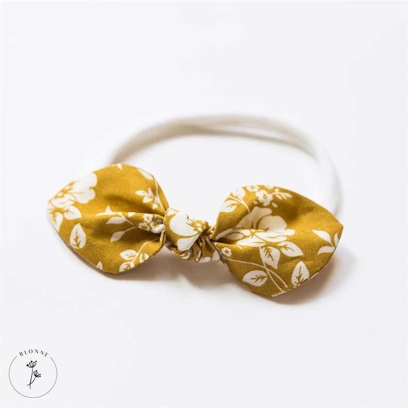Baby Headband Bow Sewing Pattern, 4 Styles (PDF Pattern) - Etsy