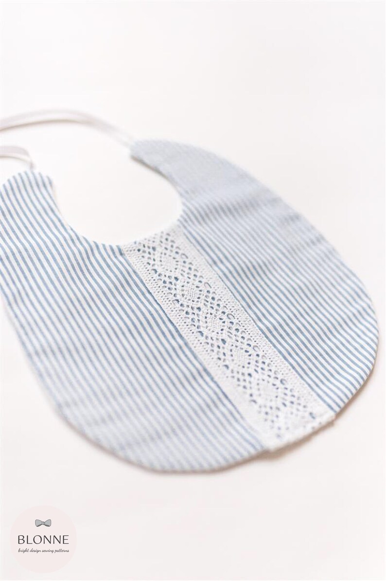 Baby Bib pattern 3 sizes LACE BIB Sewing pattern Toddler Bib | Etsy