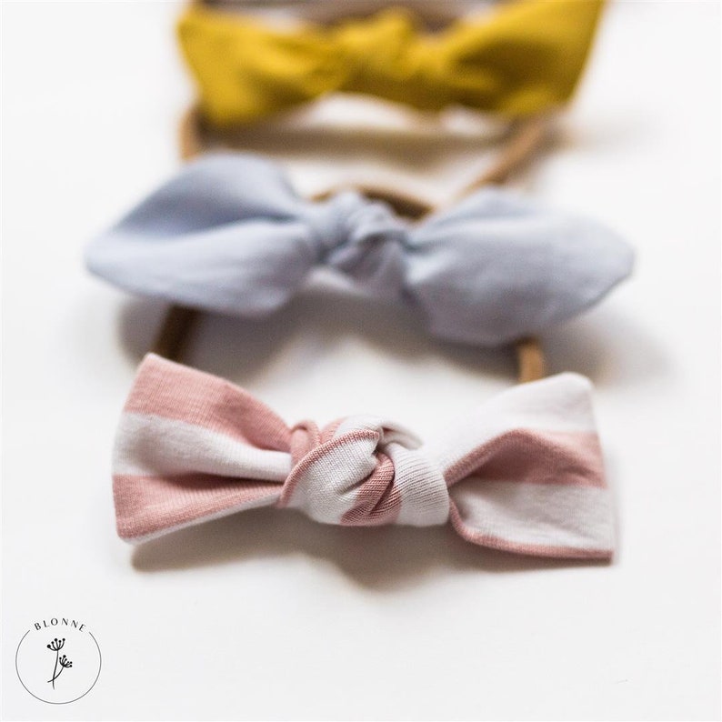 Baby Headband Bow Sewing Pattern, 4 Styles (PDF Pattern) - Etsy