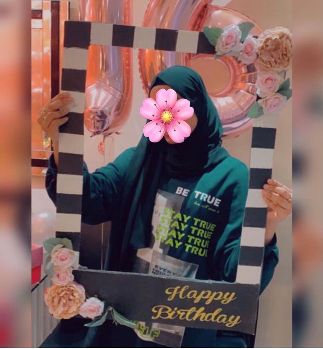 Customisable Selfie Frame Birthday Frame Wedding Frame Baby Shower ...