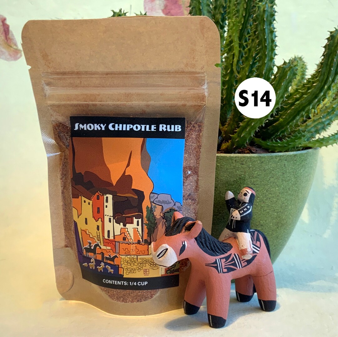 Smoky Chipotle Rub, Small Batch Artisan Spice Blend. No Salt, Gluten ...