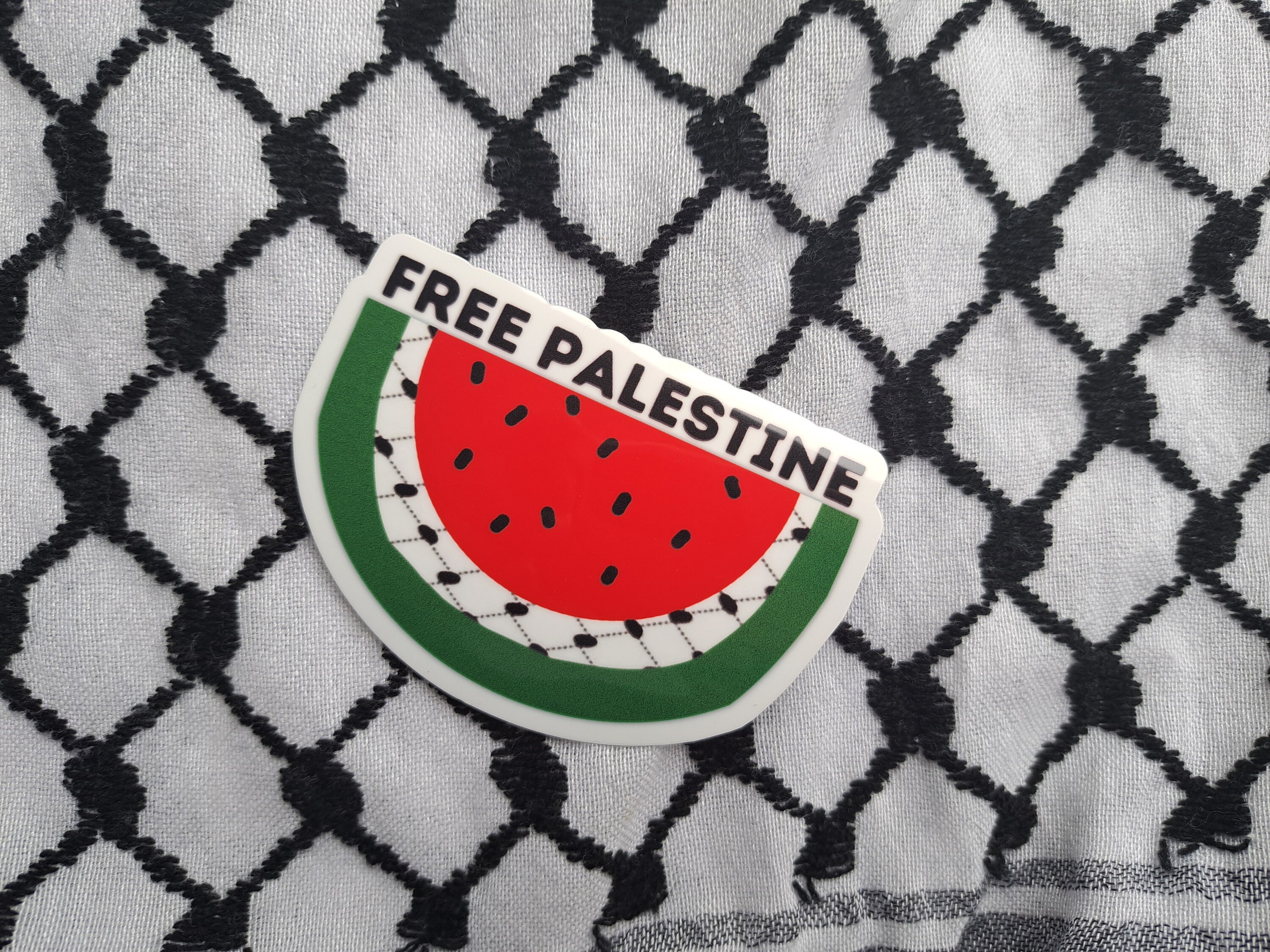 Free Palestine, Gaza, Keffiyeh Stickers, Palestine Stickers, Waterproof Stickers - Etsy