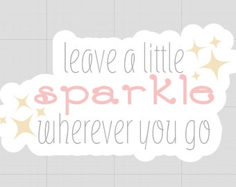 Leave A Little Sparkle Wherever You Go SVG Unicorn Mandala - Etsy
