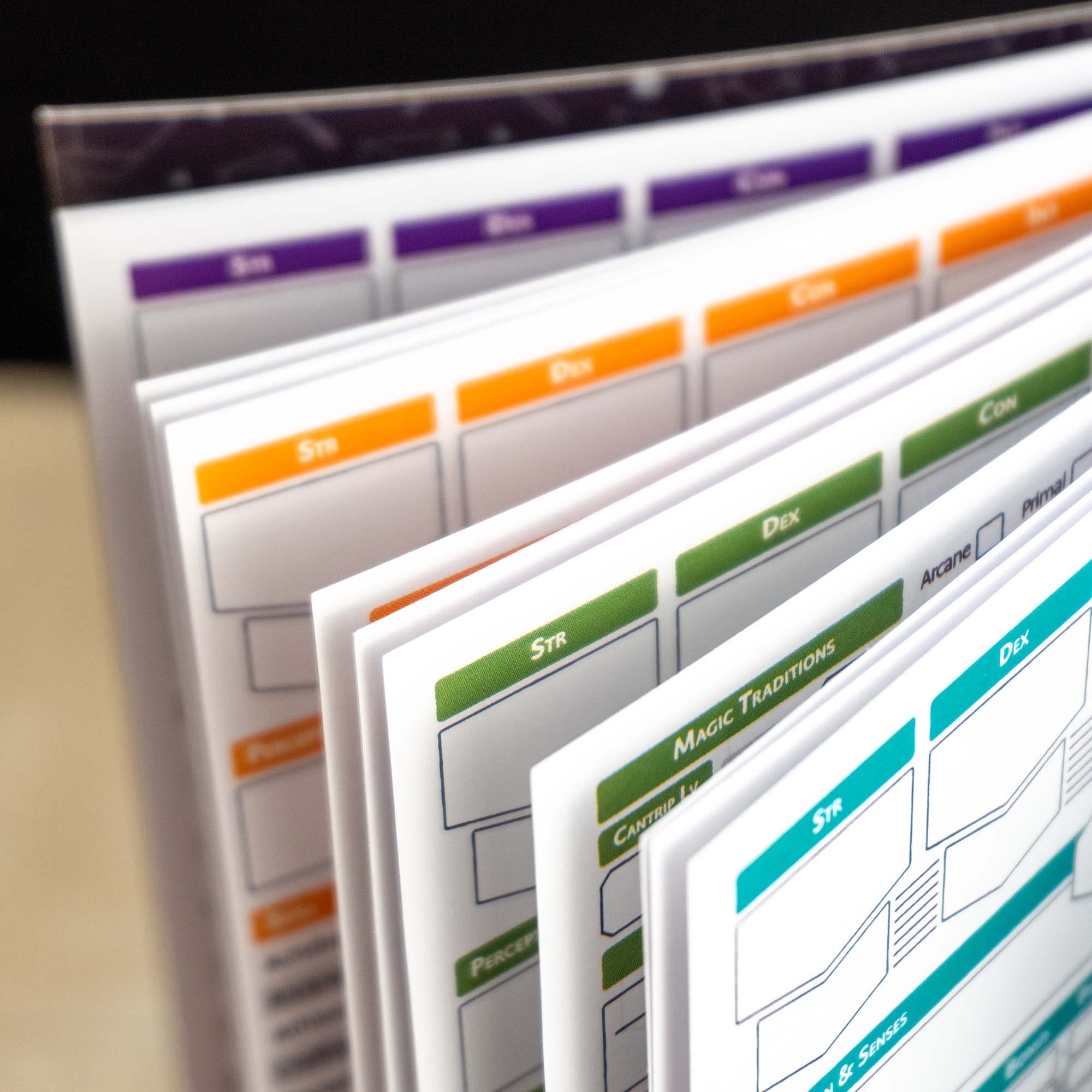 A5 Character Sheet Journal Pathfinder 2e - Etsy