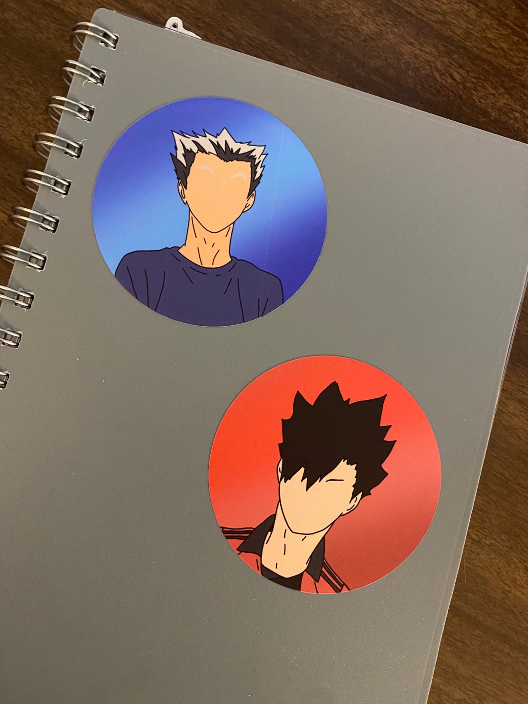 Haikyuu Stickers - Bokuto and Kuroo - Etsy