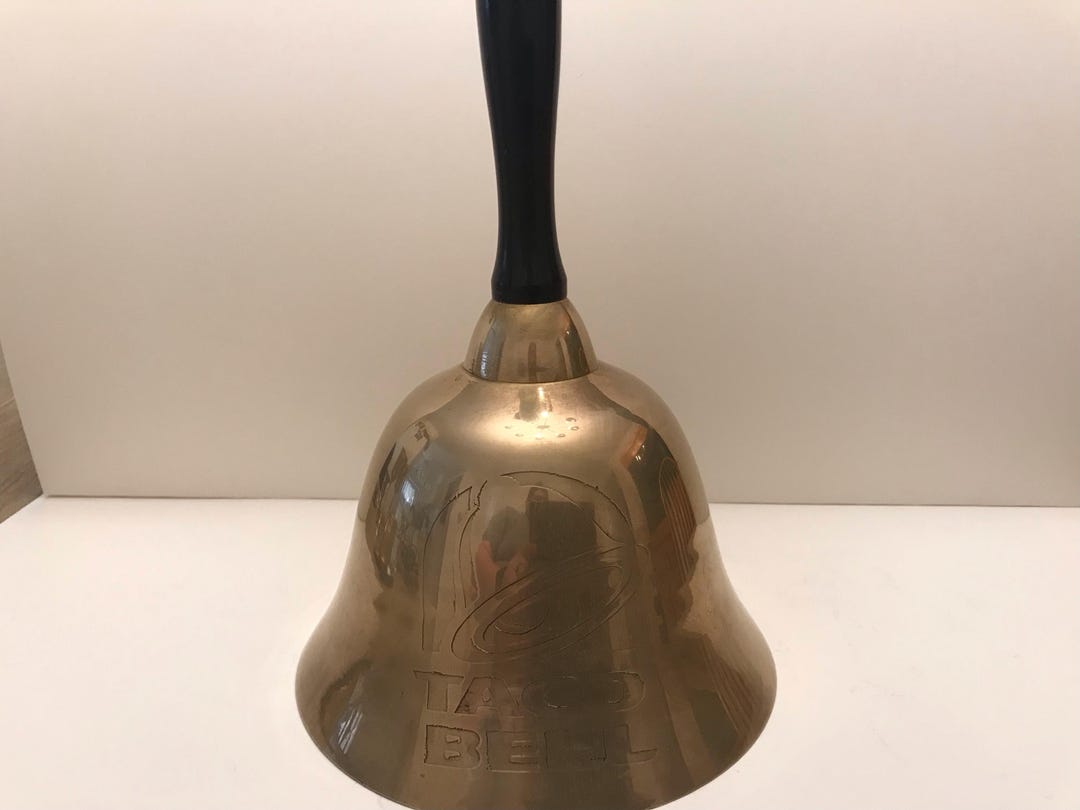 Taco Bell Vintage Brass "bell Ringer" Bell - Etsy