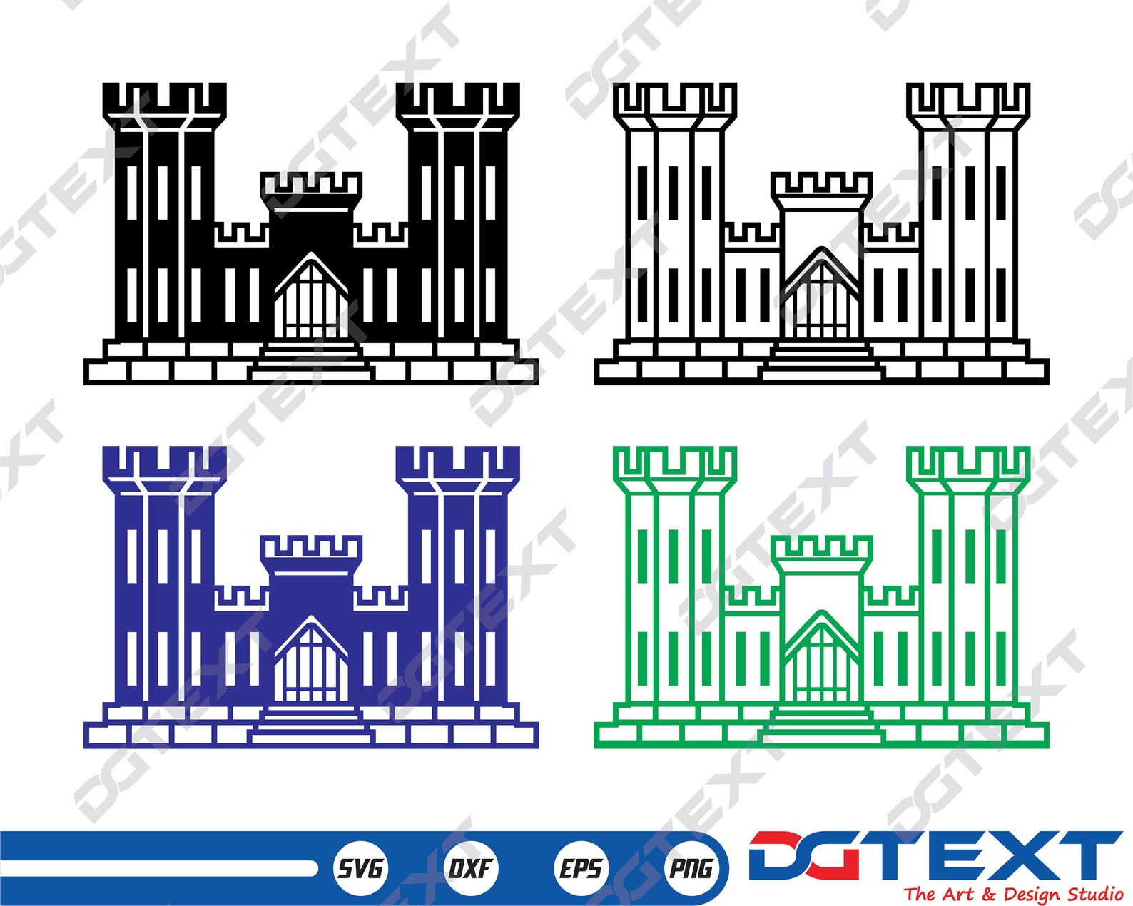 Army Engineer SVG, Army Engineer Vector, Silhouette, Cricut File ...