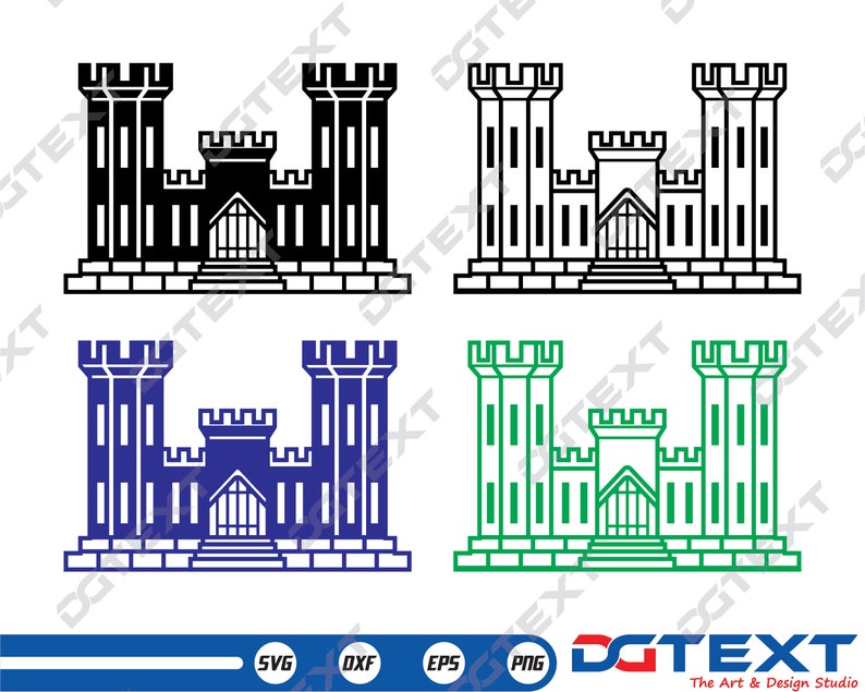 Army Engineer SVG, Army Engineer Vector, Silhouette, Cricut File ...