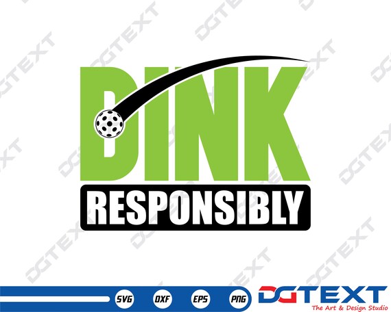 Dink Responsibly SVG Dink Responsibly Vector Silhouette - Etsy España