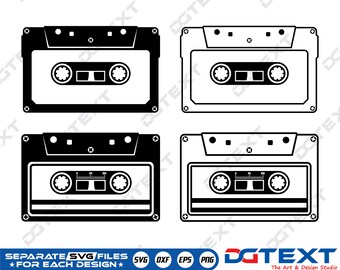 VHS SVG VHS Tape Svg Retro Tape Svg Vhs Clipart Vhs Files - Etsy