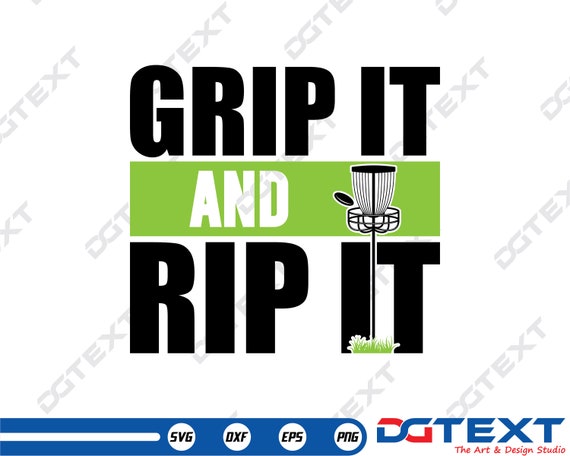 Grip It and Rip It SVG Vector Silhouette Cricut File | Etsy