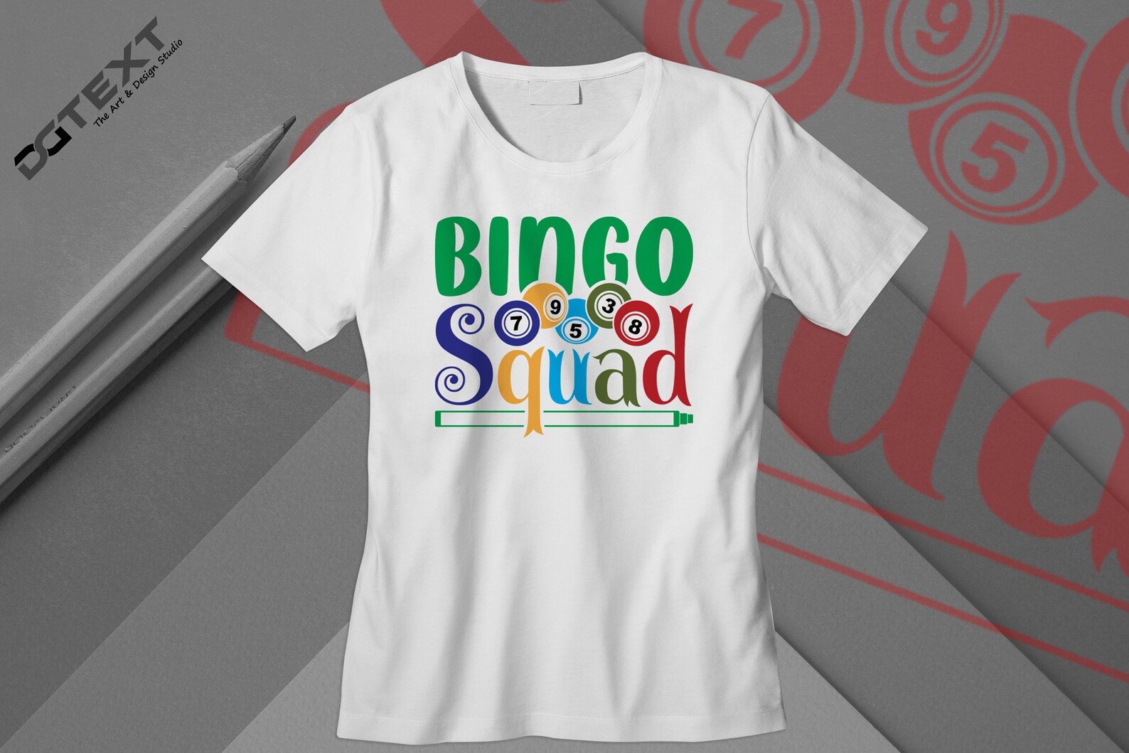Bingo Squad SVG Bingo SVG Vector Silhouette Cricut File - Etsy