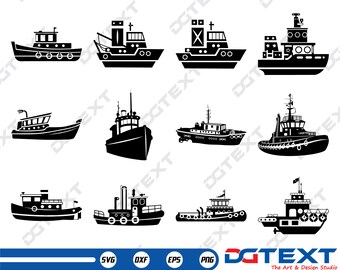 Barge Svg Ship Svg Shipping Svg Barge Dxf Barge Png Barge - Etsy