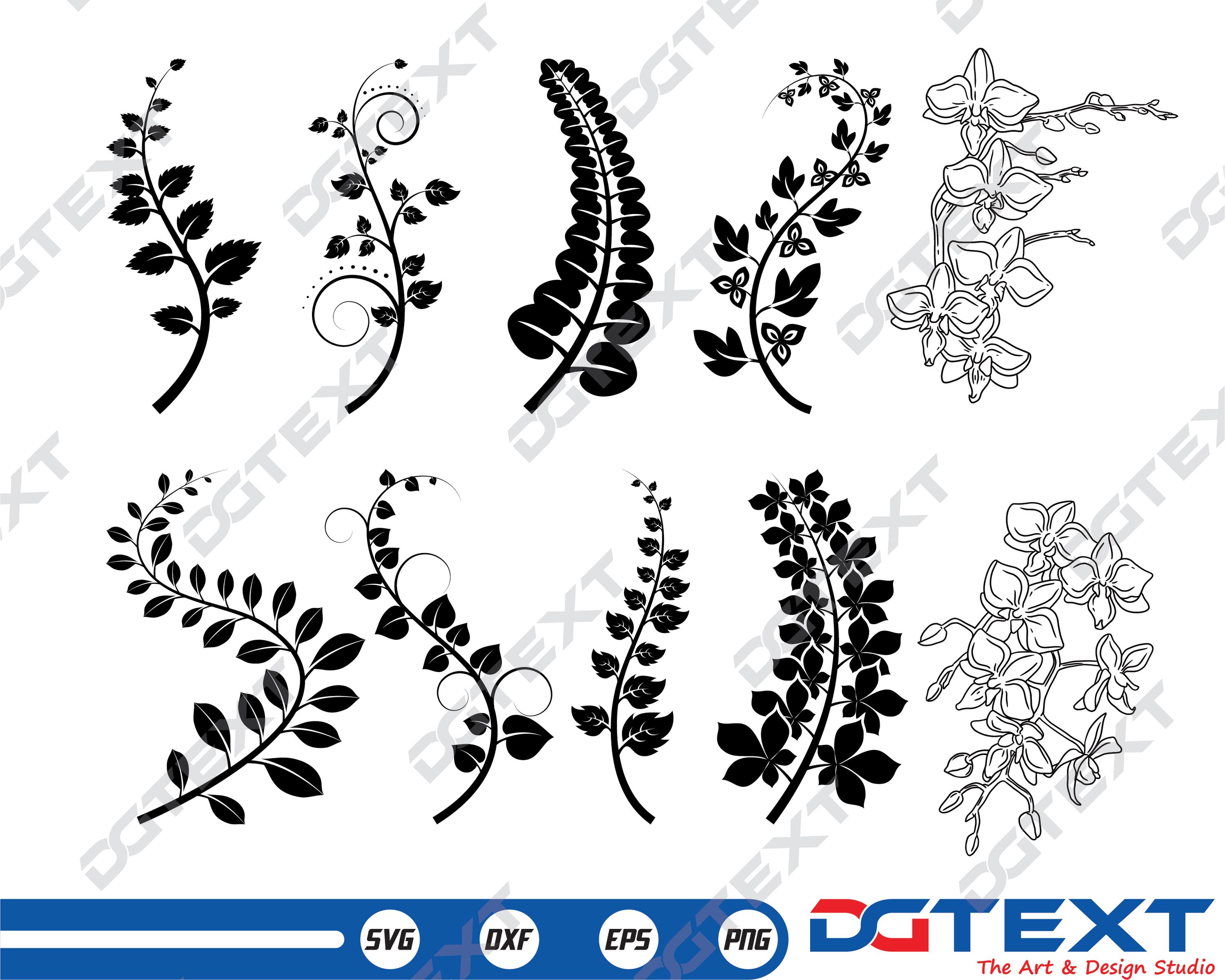 Ivy Leaf SVG, Ivy Leaf Vector, Silhouette, Cricut File, Clipart ...
