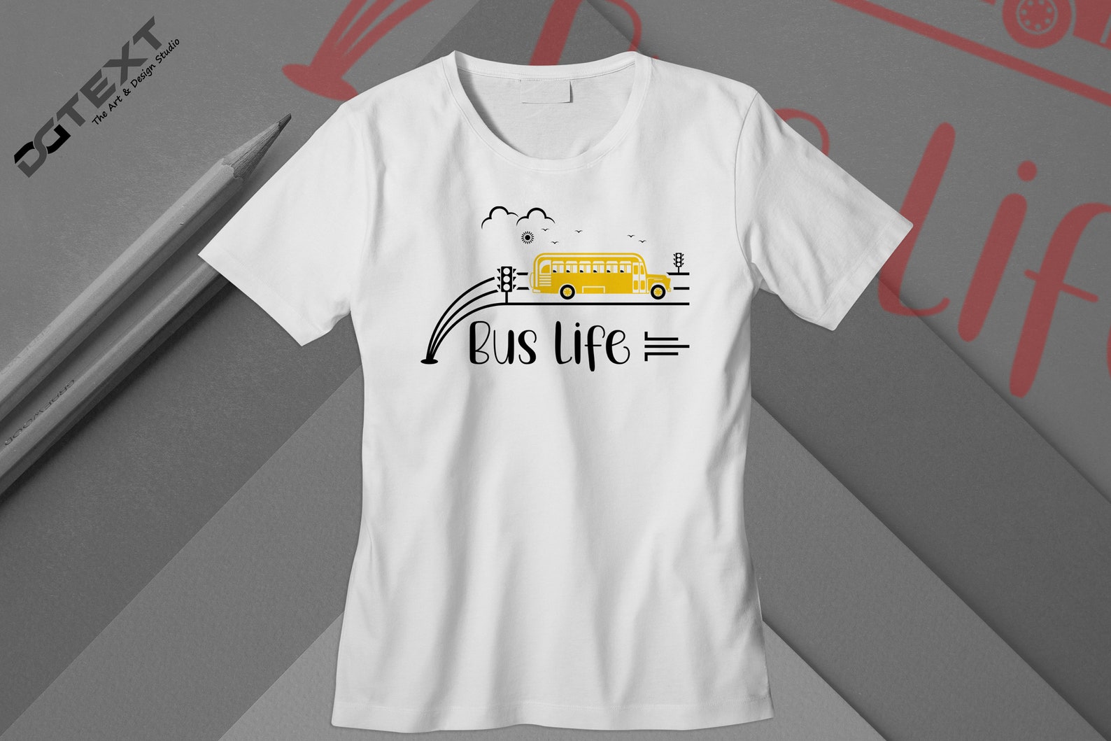 Bus Life SVG Bus Life Vector Silhouette Cricut File - Etsy