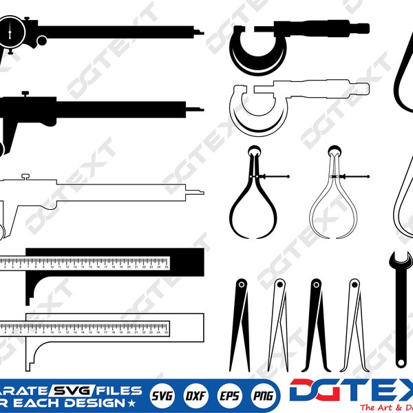 Caliper Svg File - Etsy