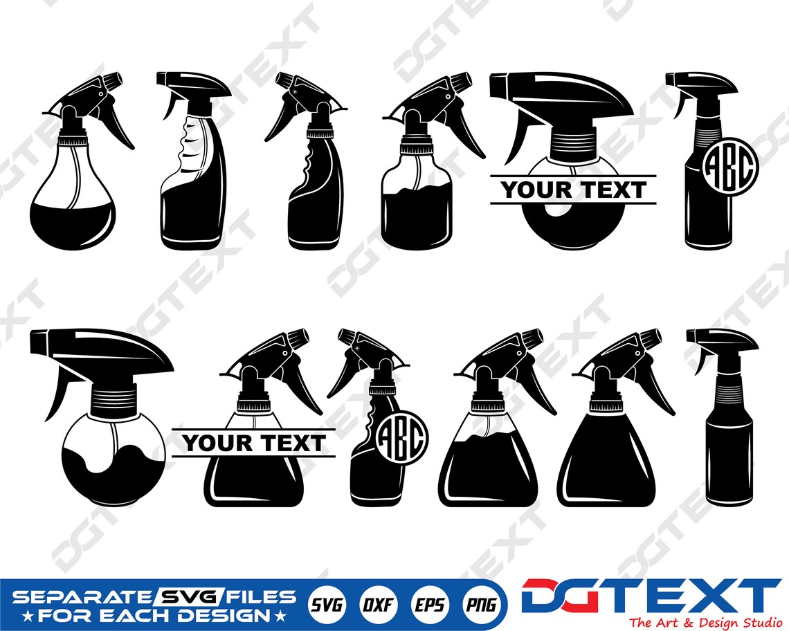 Water Spray SVG Water Spray Vector Silhouette Cricut File - Etsy