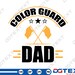 Color Guard Dad SVG, Marching Band SVG, Vector, Silhouette, Cricut File ...