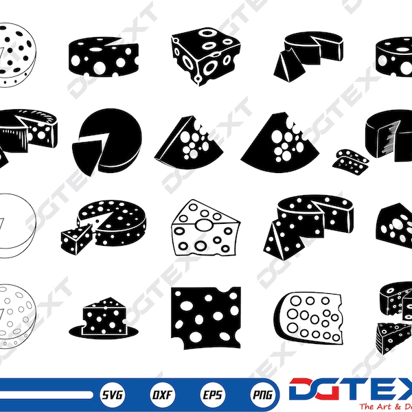 Cheese Svg - Etsy