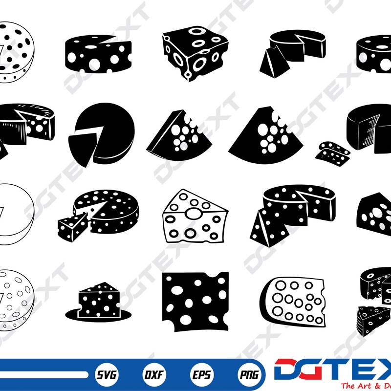 Cheese Svg - Etsy