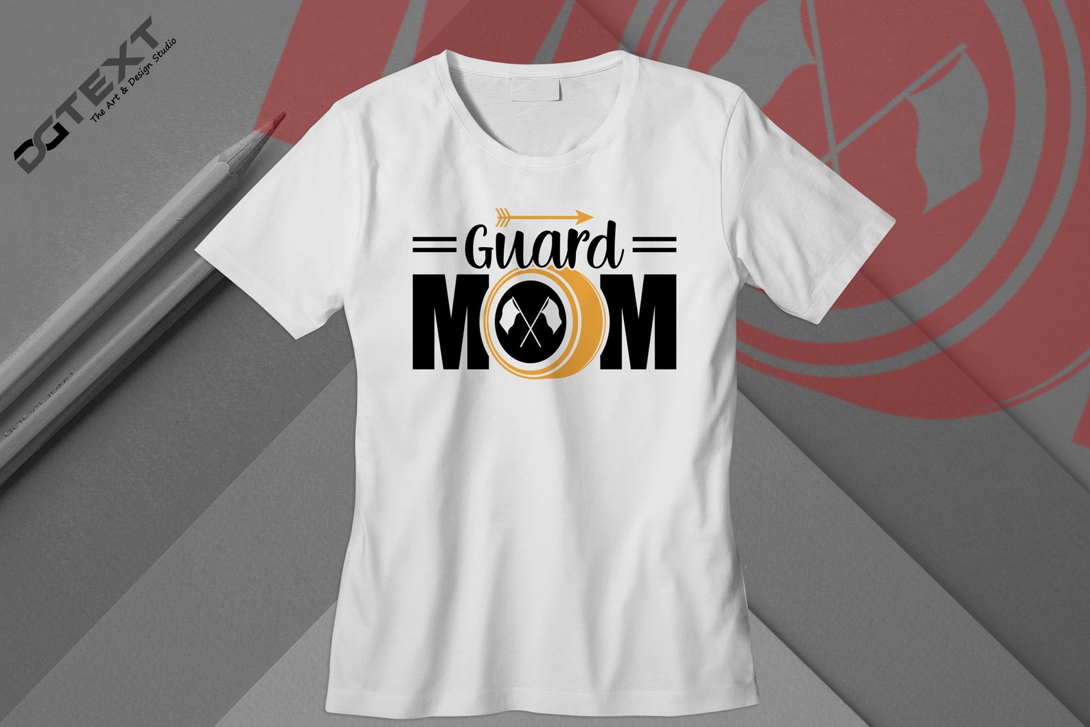 Guard Mom SVG Marching Band SVG Vector Silhouette Cricut - Etsy