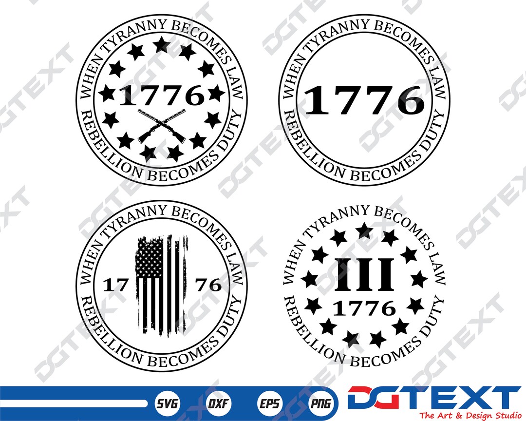 Rebellion Becomes Duty SVG, Rebellion Becomes Duty Vector, Silhouette ...