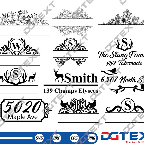 Mailbox Decal Svg - Etsy