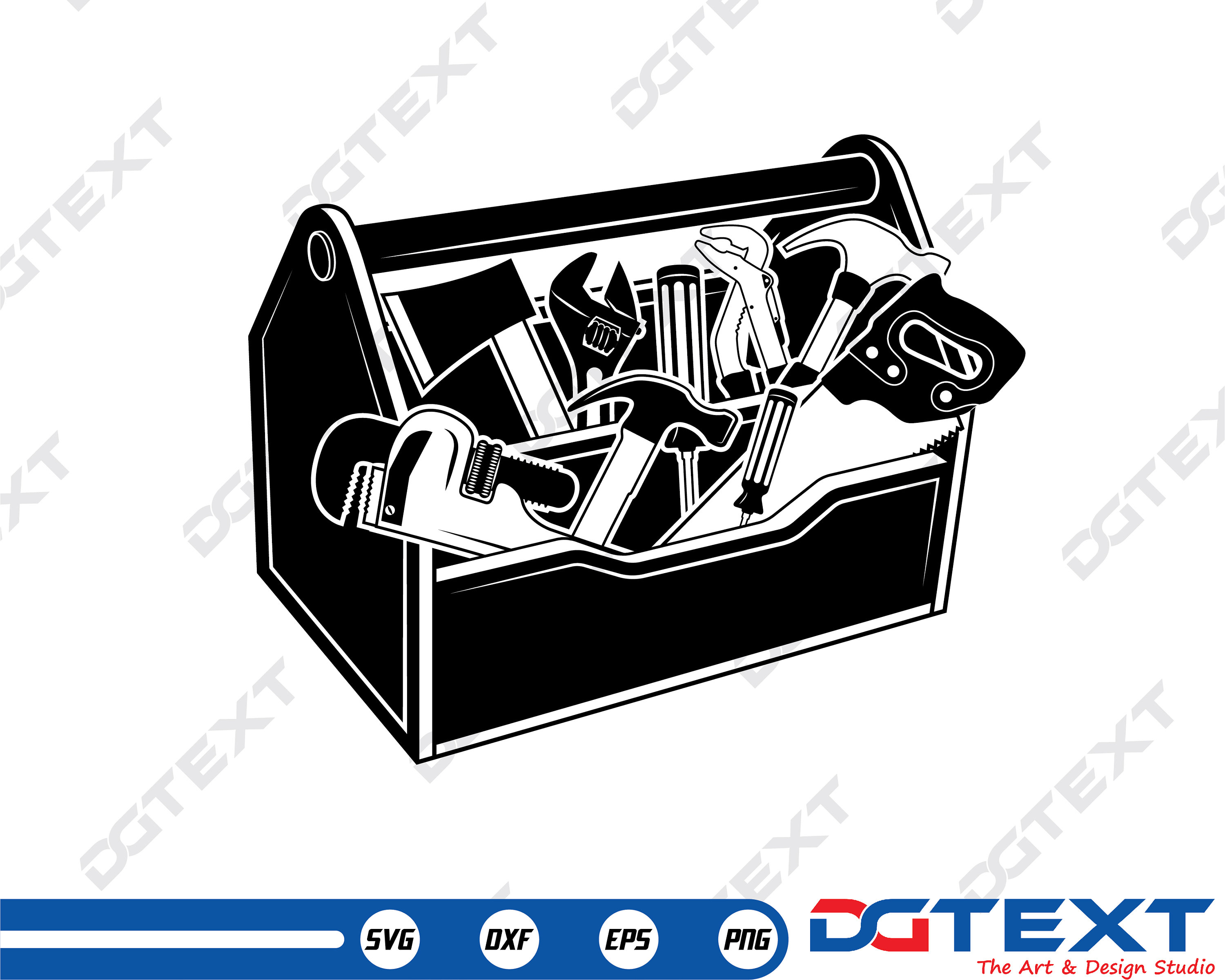Toolbox SVG Toolbox Vector Silhouette Cricut File Clipart - Etsy UK