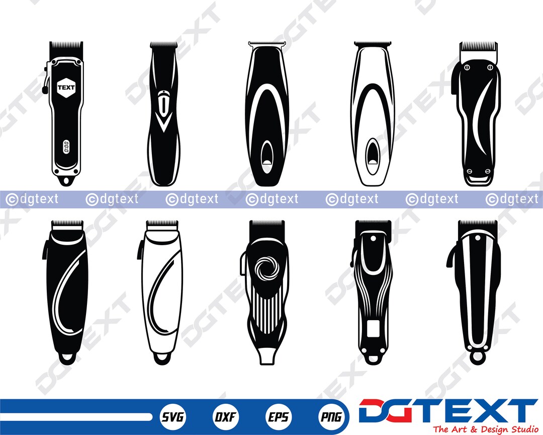 Hair Clipper SVG, Hair Clipper Vector, Silhouette, Cricut File, Clipart ...