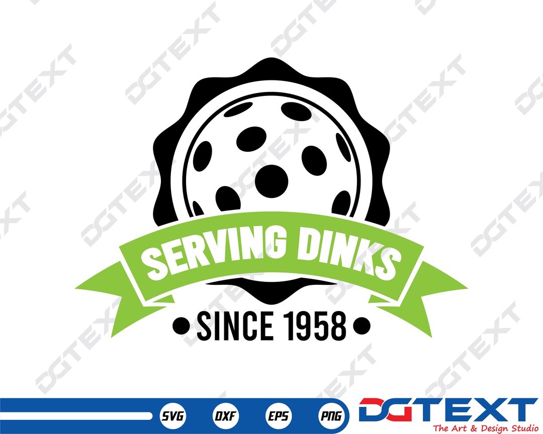 Serving Dinks SVG, Serving Dinks Vector, Silhouette, Cricut File ...