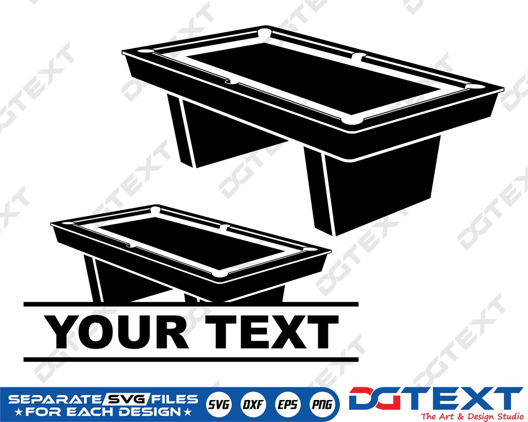 Billiard SVG, Pool SVG, Vector, Silhouette, Cricut File, Clipart ...