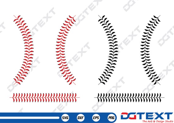 Baseball Stitches Vector